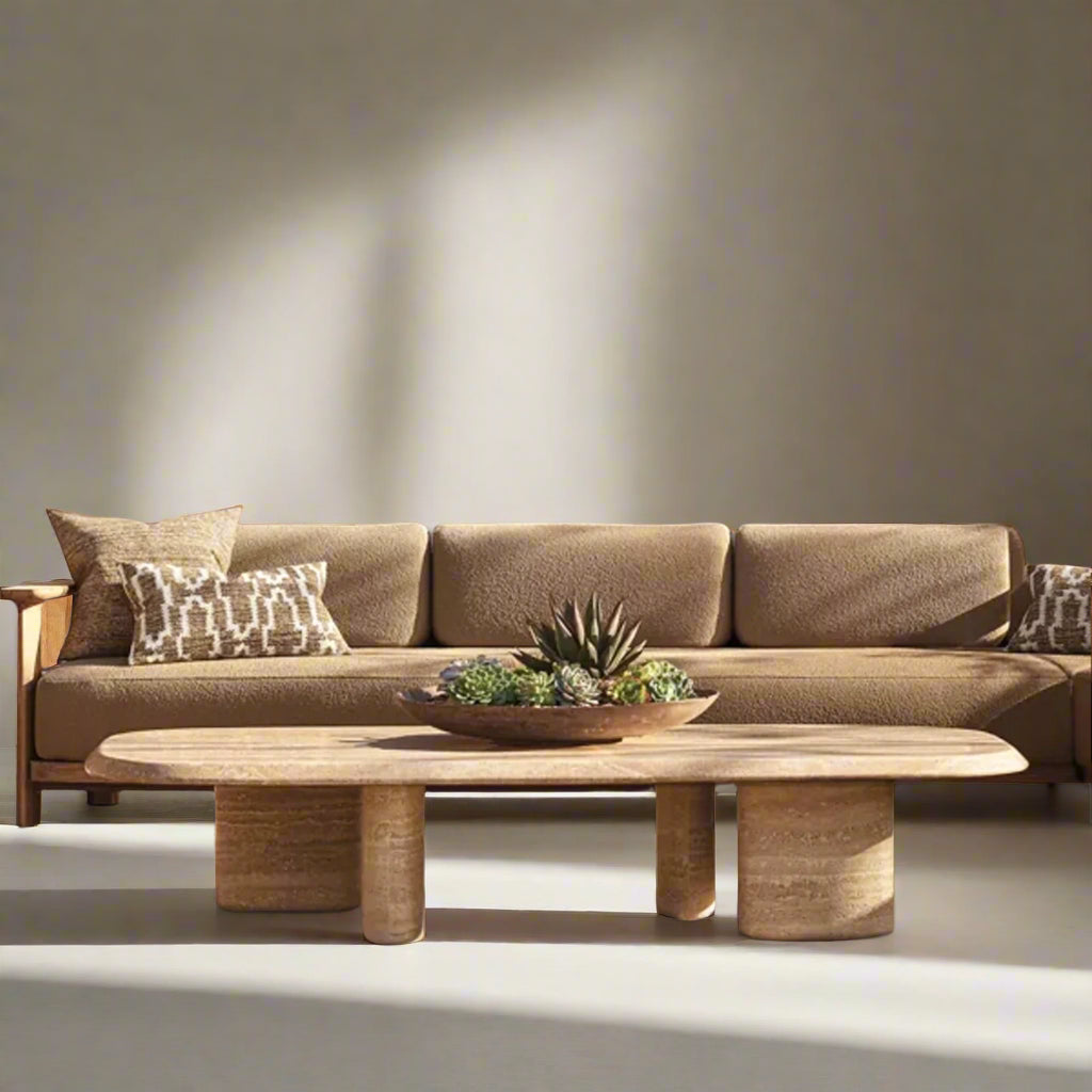 TERRA Coffee table Travertine – Petra Interiors